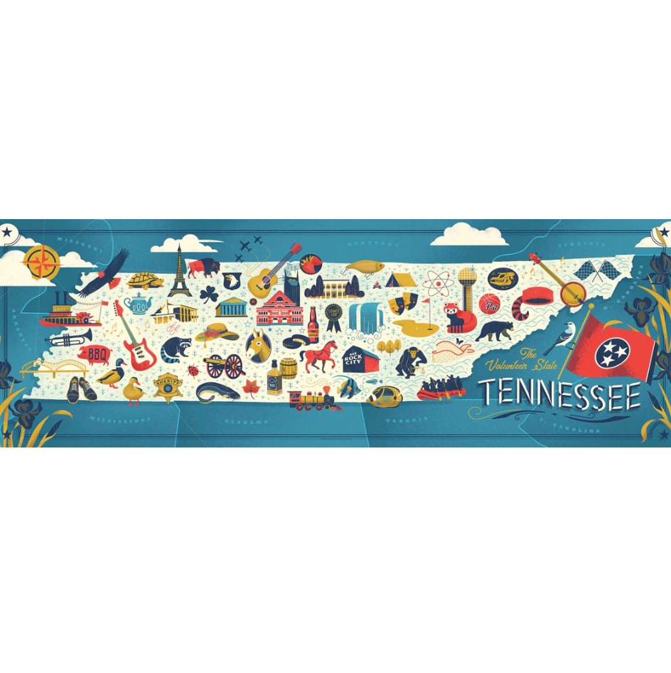Tennessee Map Puzzle – The Truffle Pig