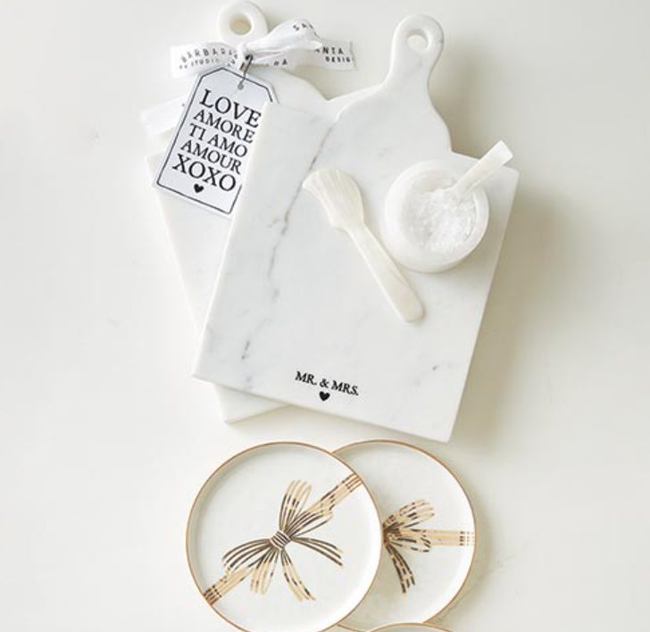 Mr. & Mrs. Marble Board – The Truffle Pig